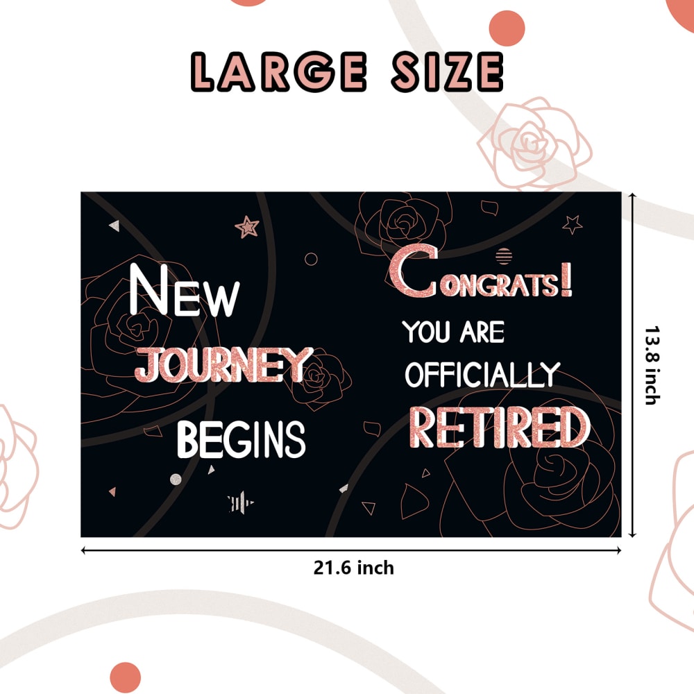 Large Retirement Card – Homanga