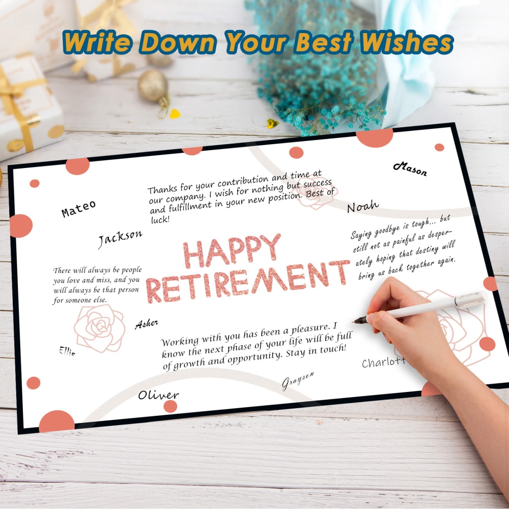 Large Retirement Card - Homanga