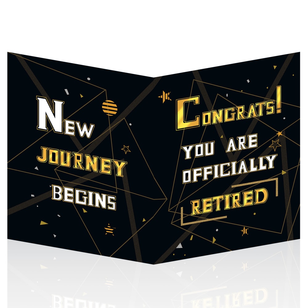 Jumbo Retirement Card – Homanga