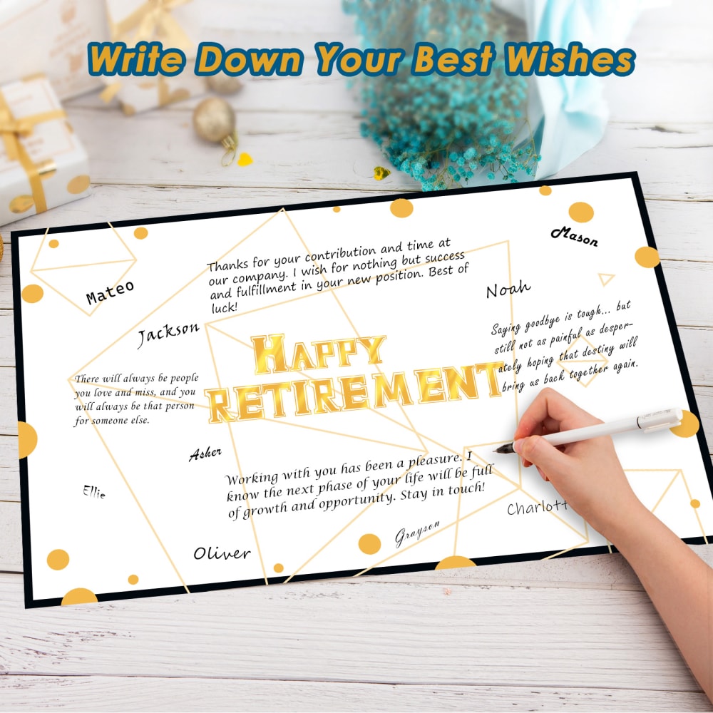 Jumbo Retirement Card – Homanga